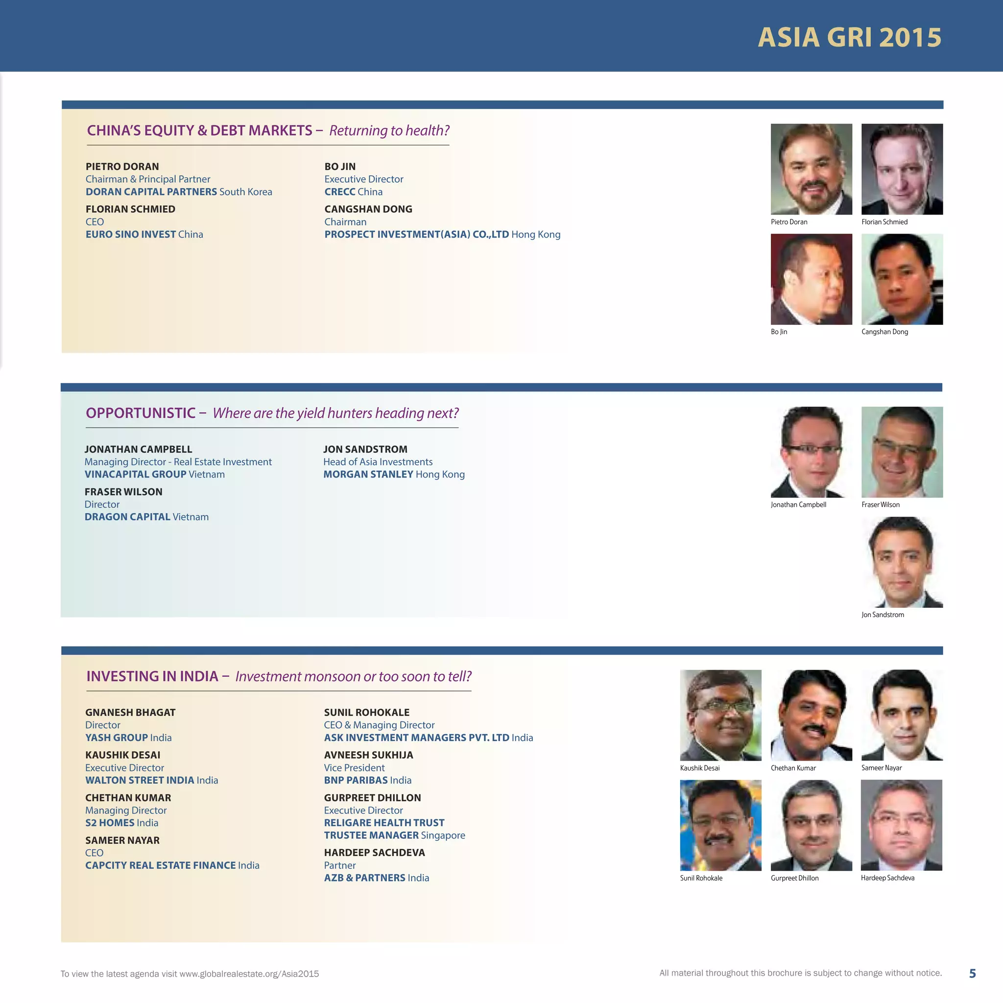 Asia-GRI-2015-Brochure | PDF