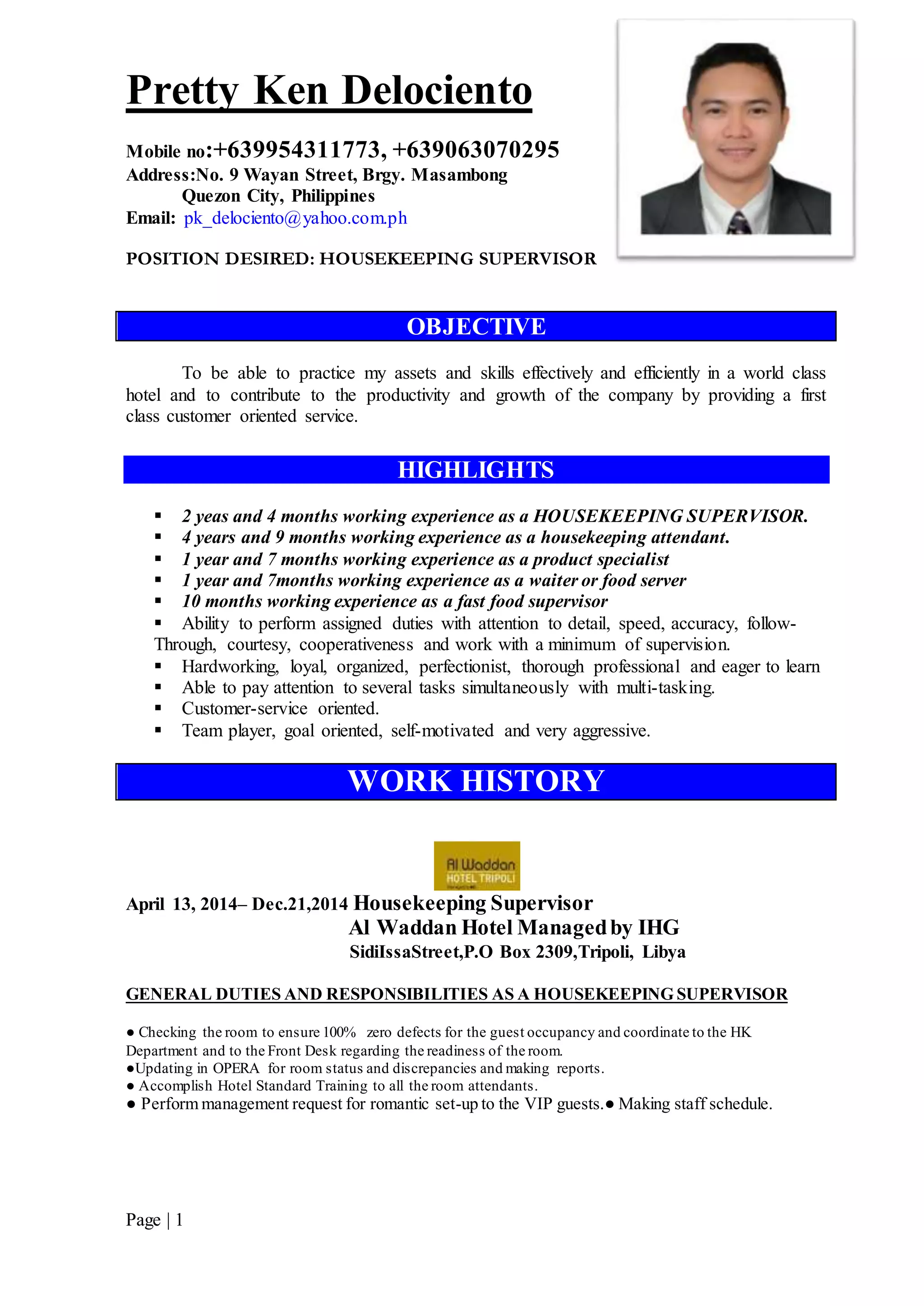 PRETTY_KEN_S._DELOCIENTO__CV2016 | PDF