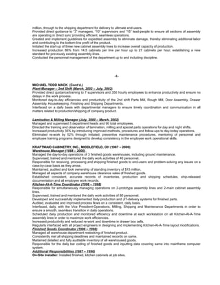 MICHAEL TODD MACK RESUME | PDF