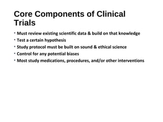 Understanding Clinical Trials | PPT