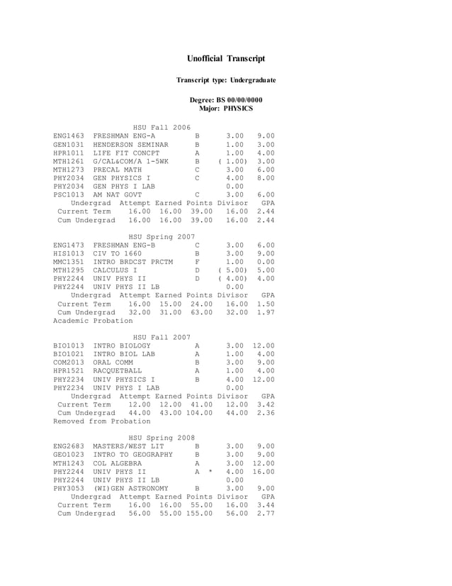 Unofficial henderson Transcript | DOCX