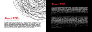 TEDx Program FINAL VERSION | PPT