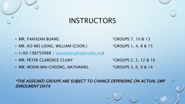 1 BBI2001 - course briefing .............. | PPT