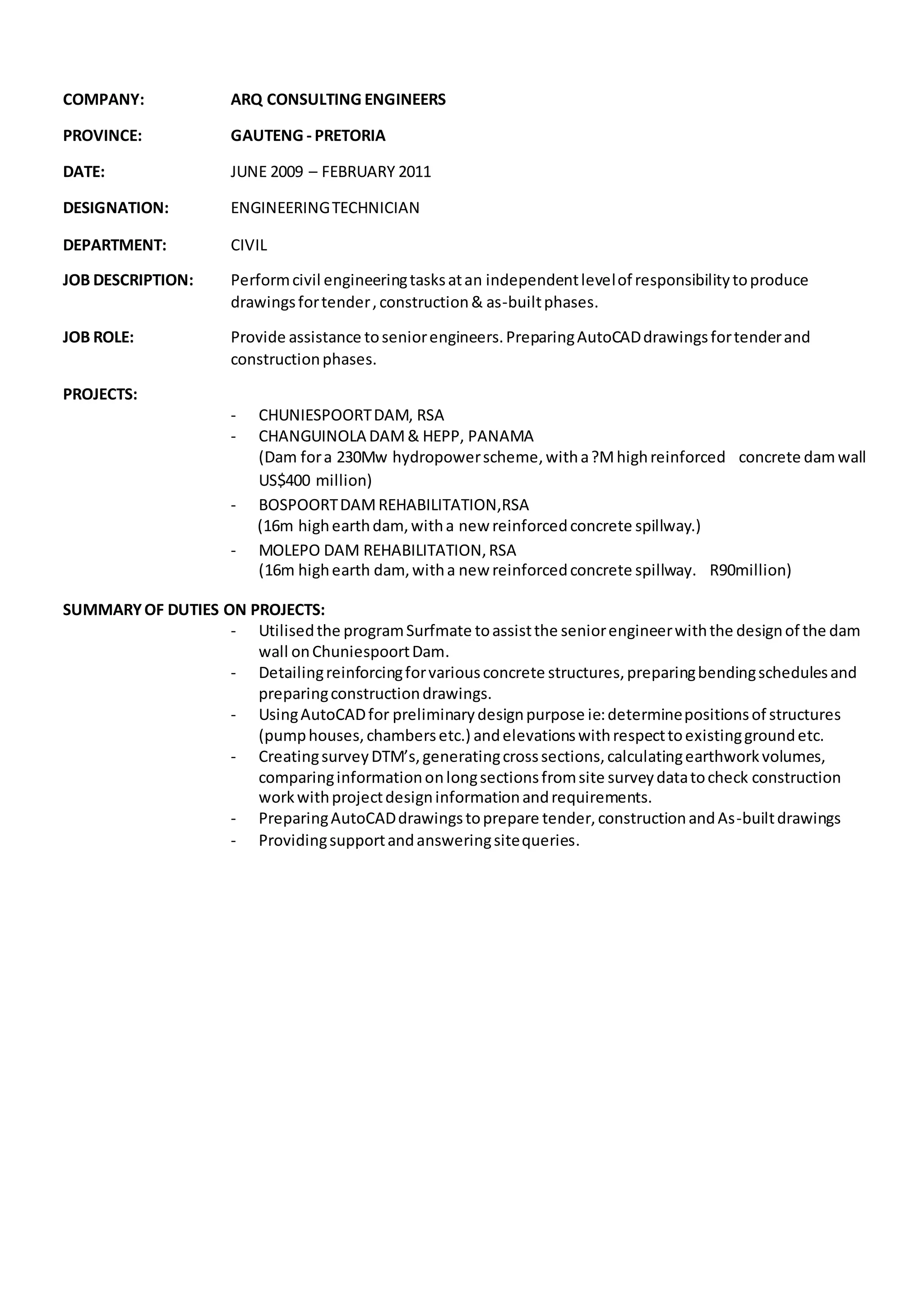 CV Arushini Padayachee | DOCX