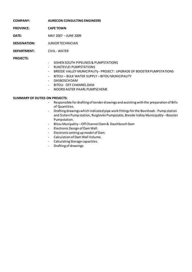 CV Arushini Padayachee | DOCX