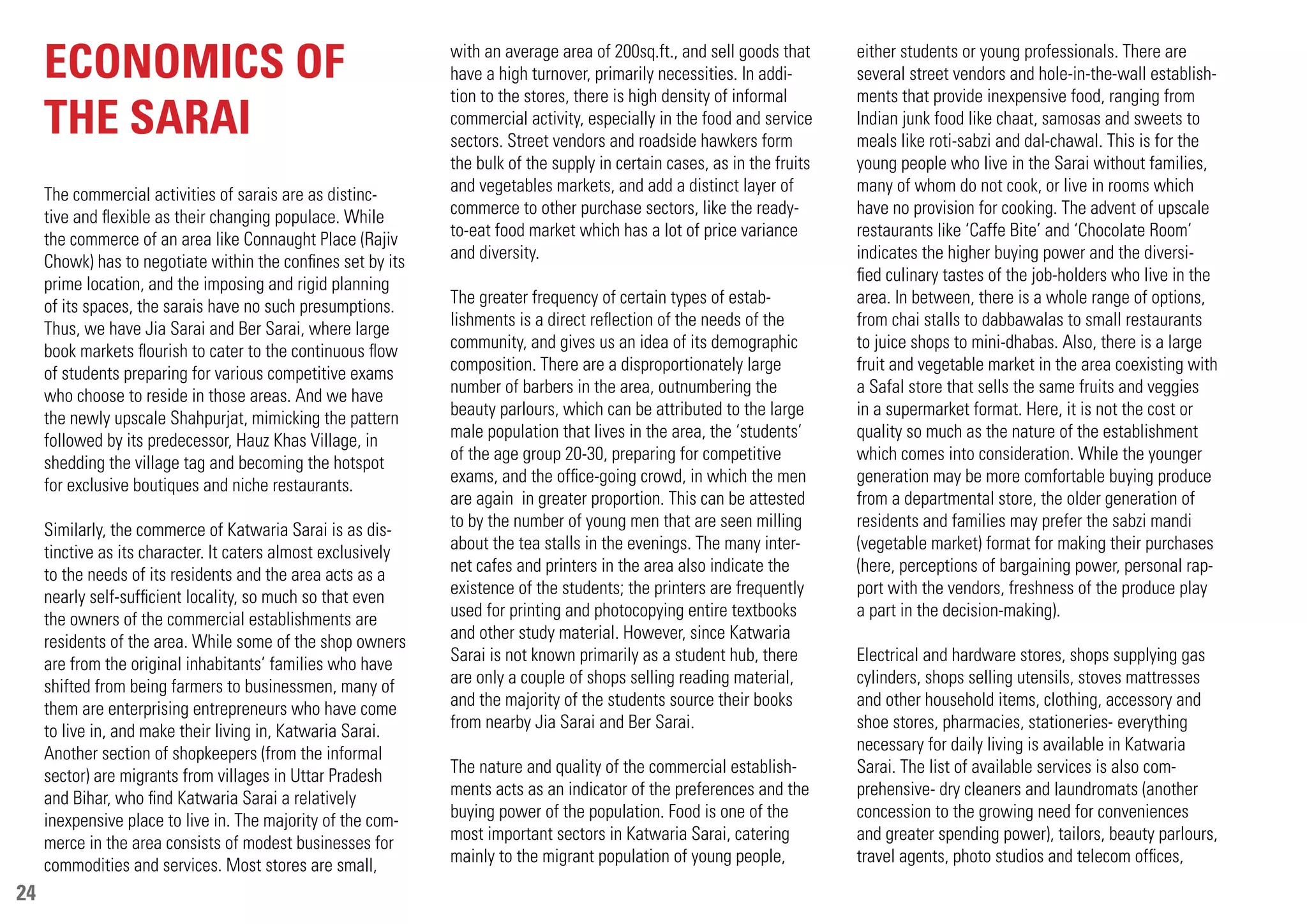 Understanding Urbanism in Katwaria Sarai | PDF