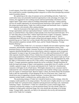 TraderJoesInternationalBusinessPlan | PDF