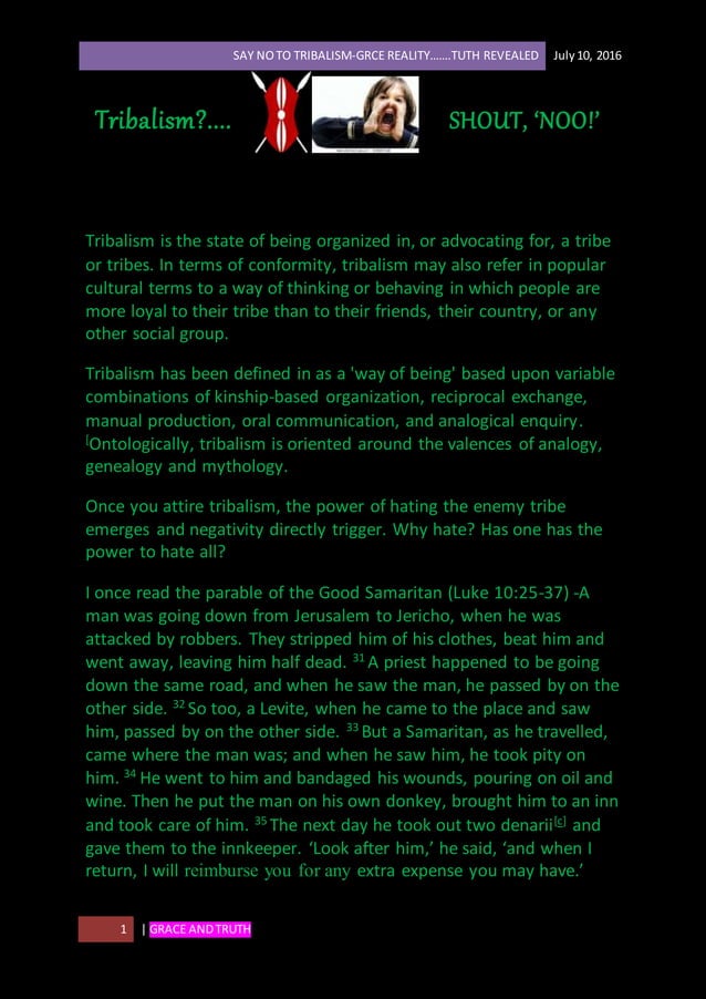 Tribalism | PDF