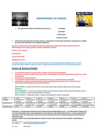 EMPOWERING UP STOKVEL | PDF