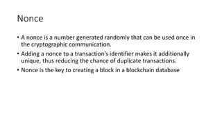 BlockChain Techonology - Unit 1.pptx | Internet | Computing