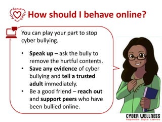 Cyber Bullying for pupils | PPT