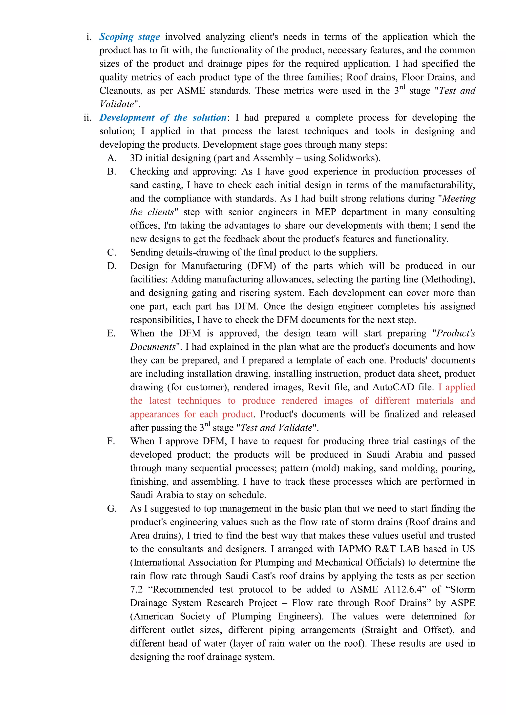 Work Background and Activities | PDF