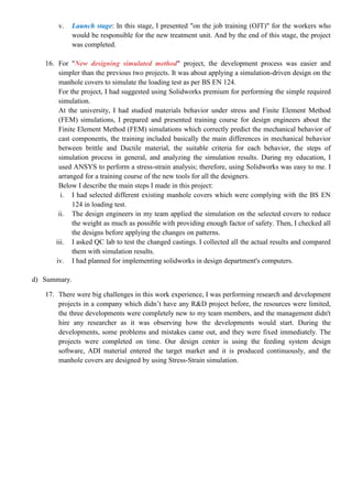 Work Background and Activities | PDF