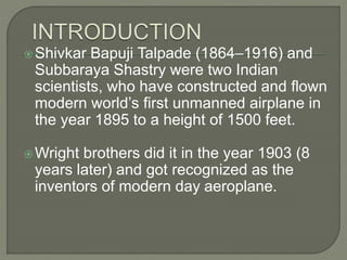 Shivkar Bapuji Talpade | PPTX