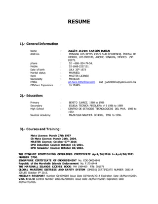 RESUME | DOCX | Logistics | Business