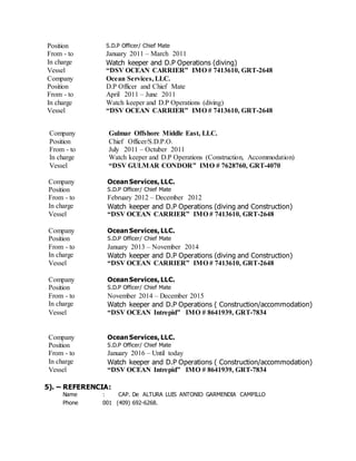 RESUME | DOCX | Logistics | Business