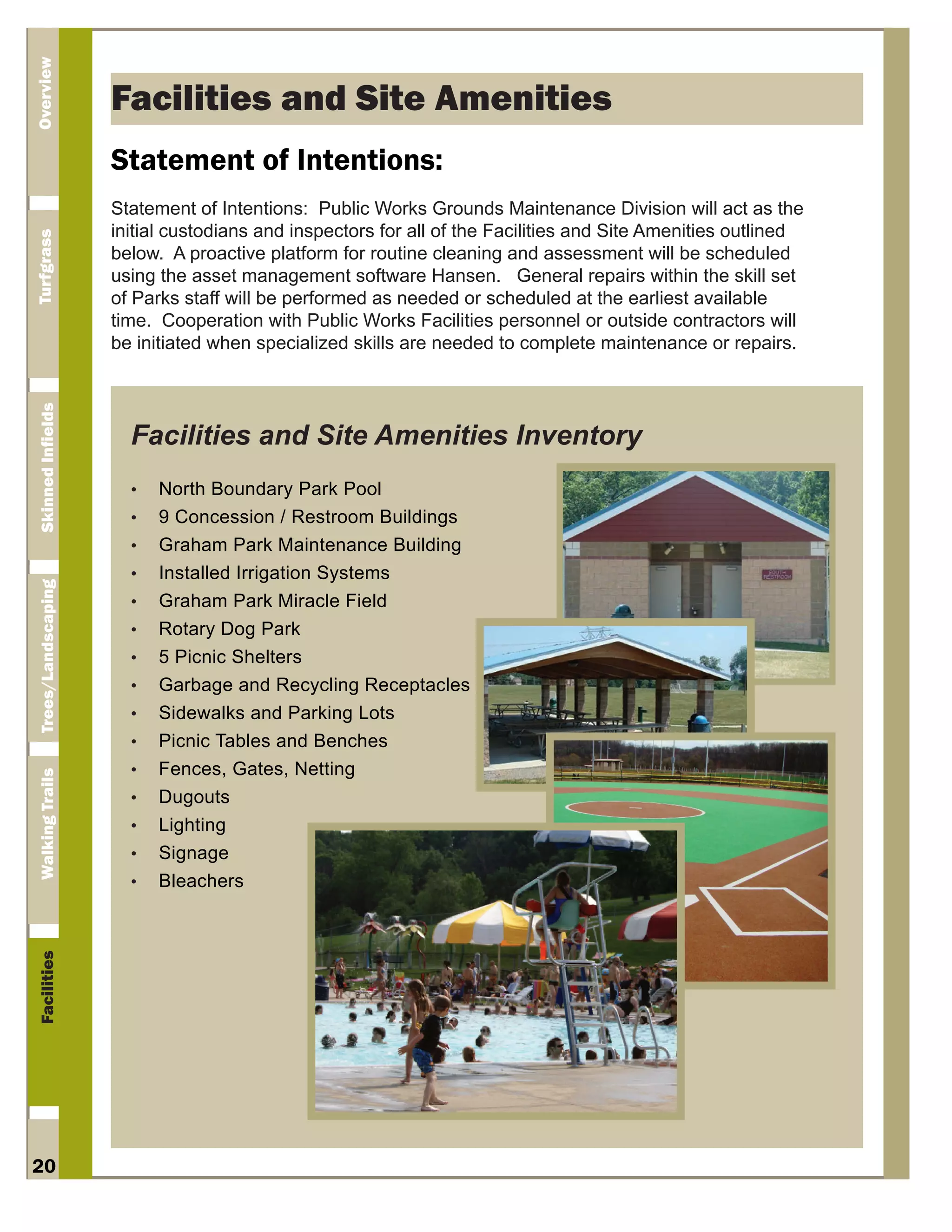 Parks Maintenance Plan | PDF