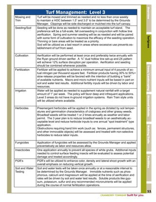 Parks Maintenance Plan | PDF