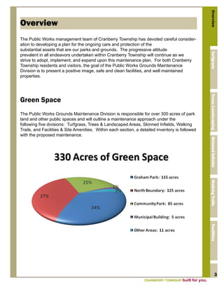 Parks Maintenance Plan | PDF