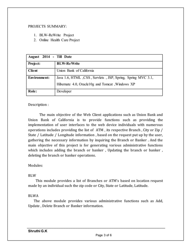 shruthi correct resume | PDF