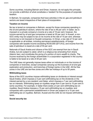 Tax in the GCC _ Special Report _ MEED | PDF