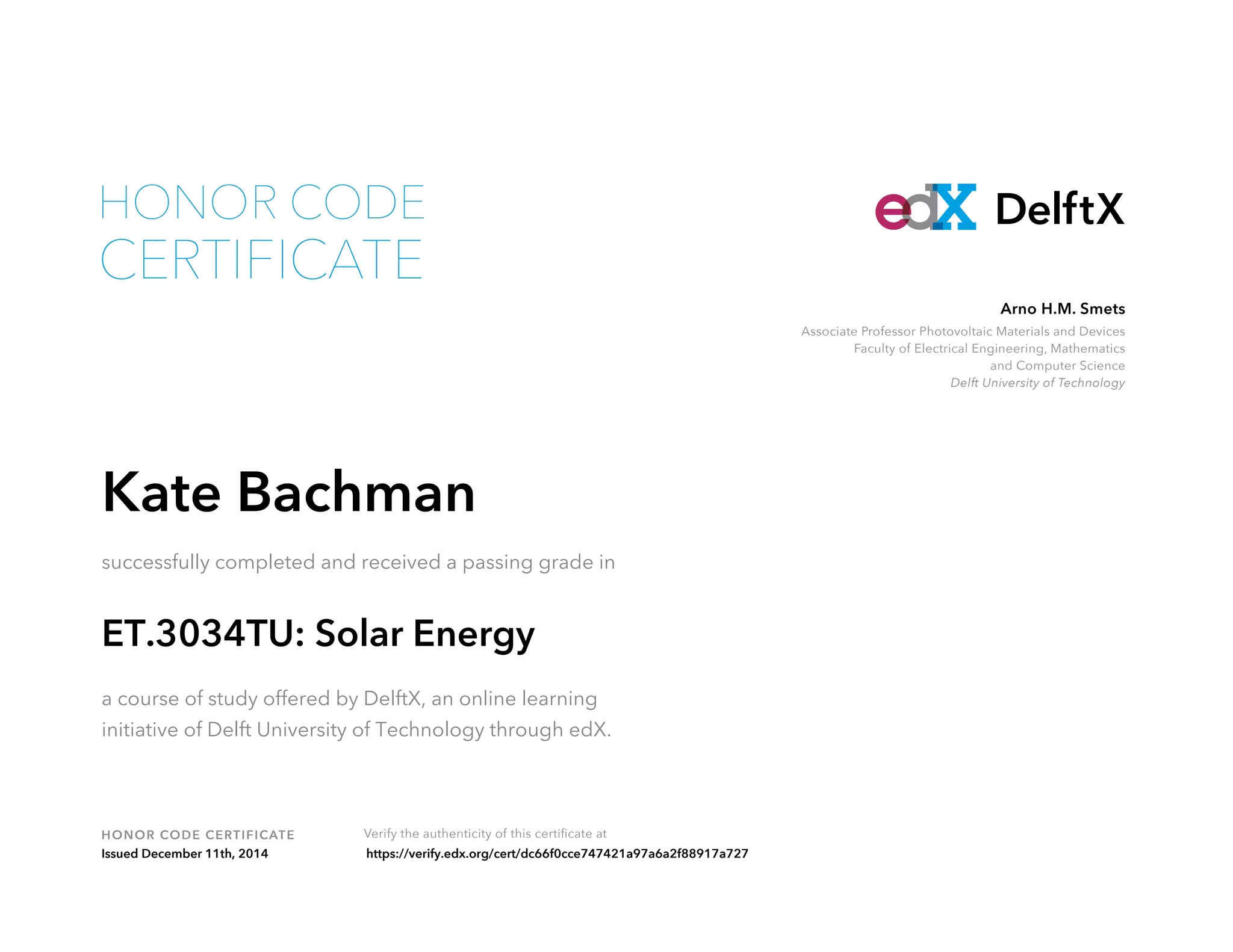 Certificate | PDF