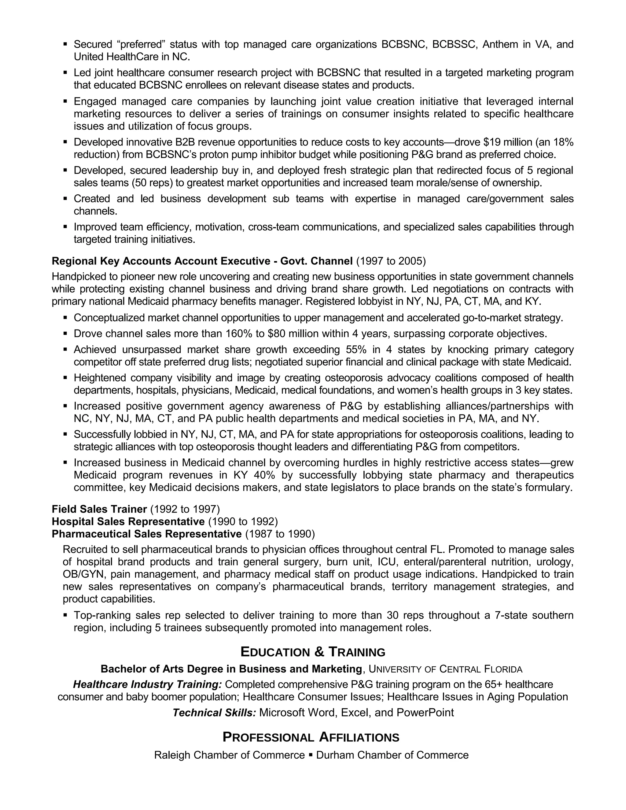 Bruce L.Freeman resume 2016 | DOC