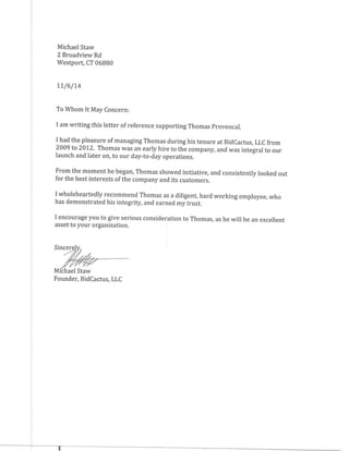 Refernce Letters | PDF