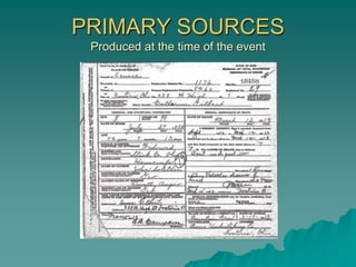 1 beginning genealogy | PPTX