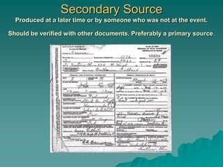 1 beginning genealogy | PPTX