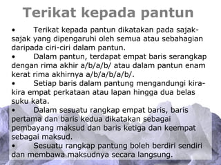 1 Bentuk Sajak | PPT