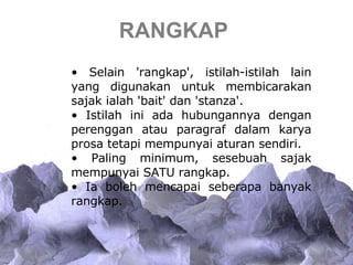 1 Bentuk Sajak | PPT