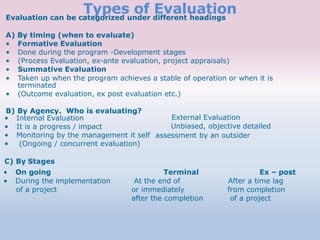 1 b, evaluation of project | PPTX