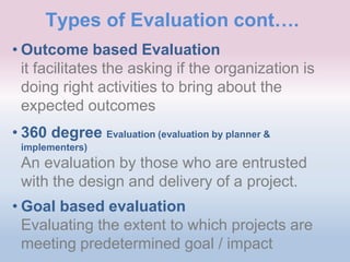 1 b, evaluation of project | PPTX