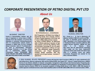 CORPORATE PRESENTATION OF PETRO DIGITAL PVT LTD | PPT