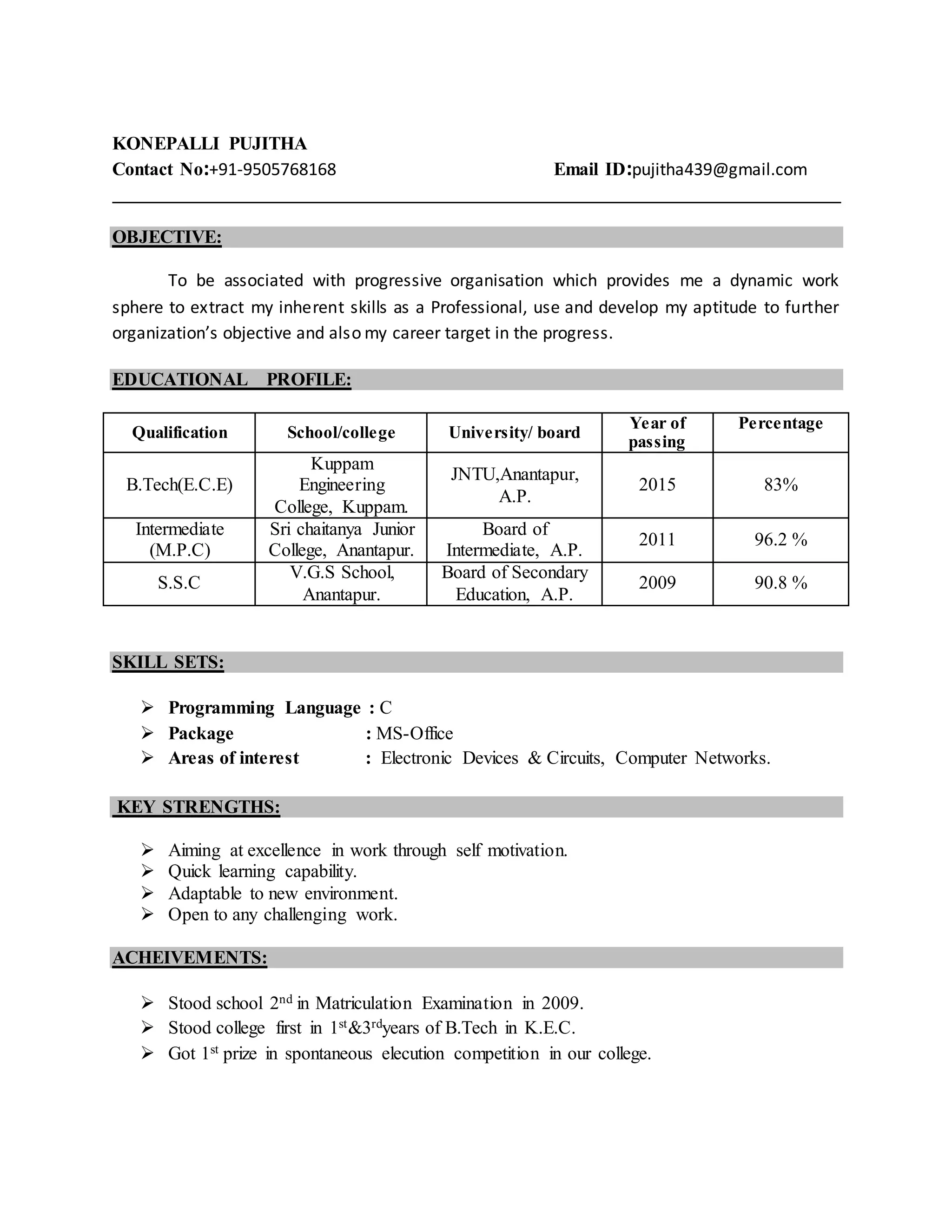 pujitha res-new | DOCX