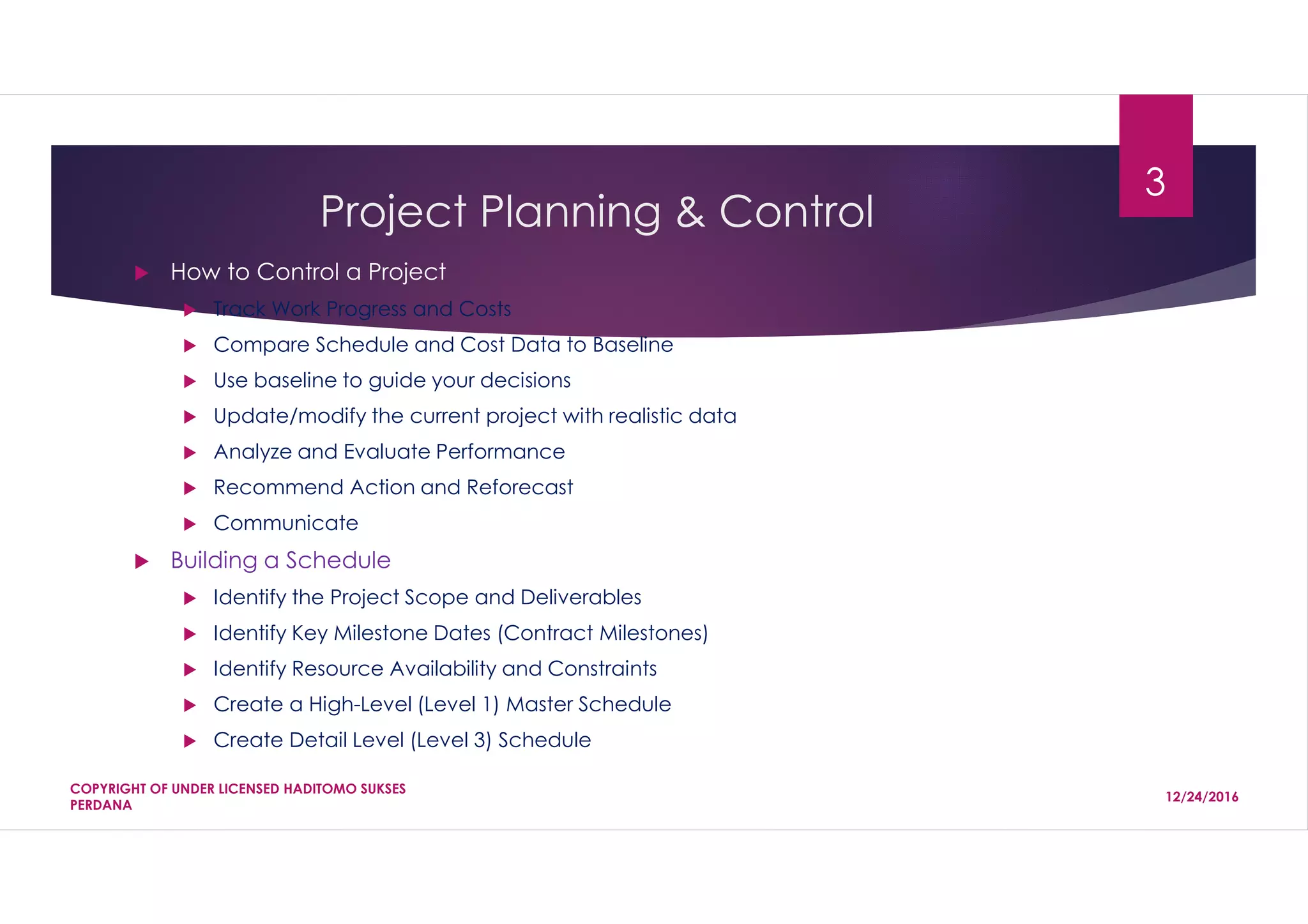 IPM (INTEGRATED PROJECT MANAGEMENT) Rev 1 | PPT