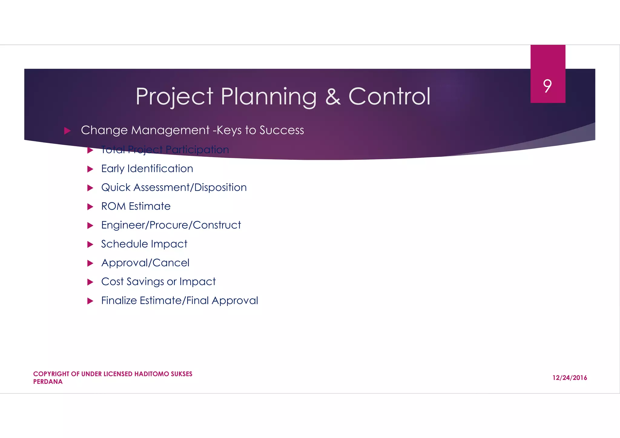IPM (INTEGRATED PROJECT MANAGEMENT) Rev 1 | PPT