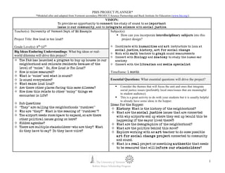 PBIS_Project_Planner_Sound_Example Example | PPT