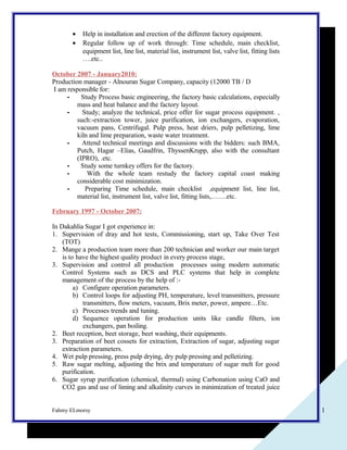 Fahmy Elmorsy C.V | PDF