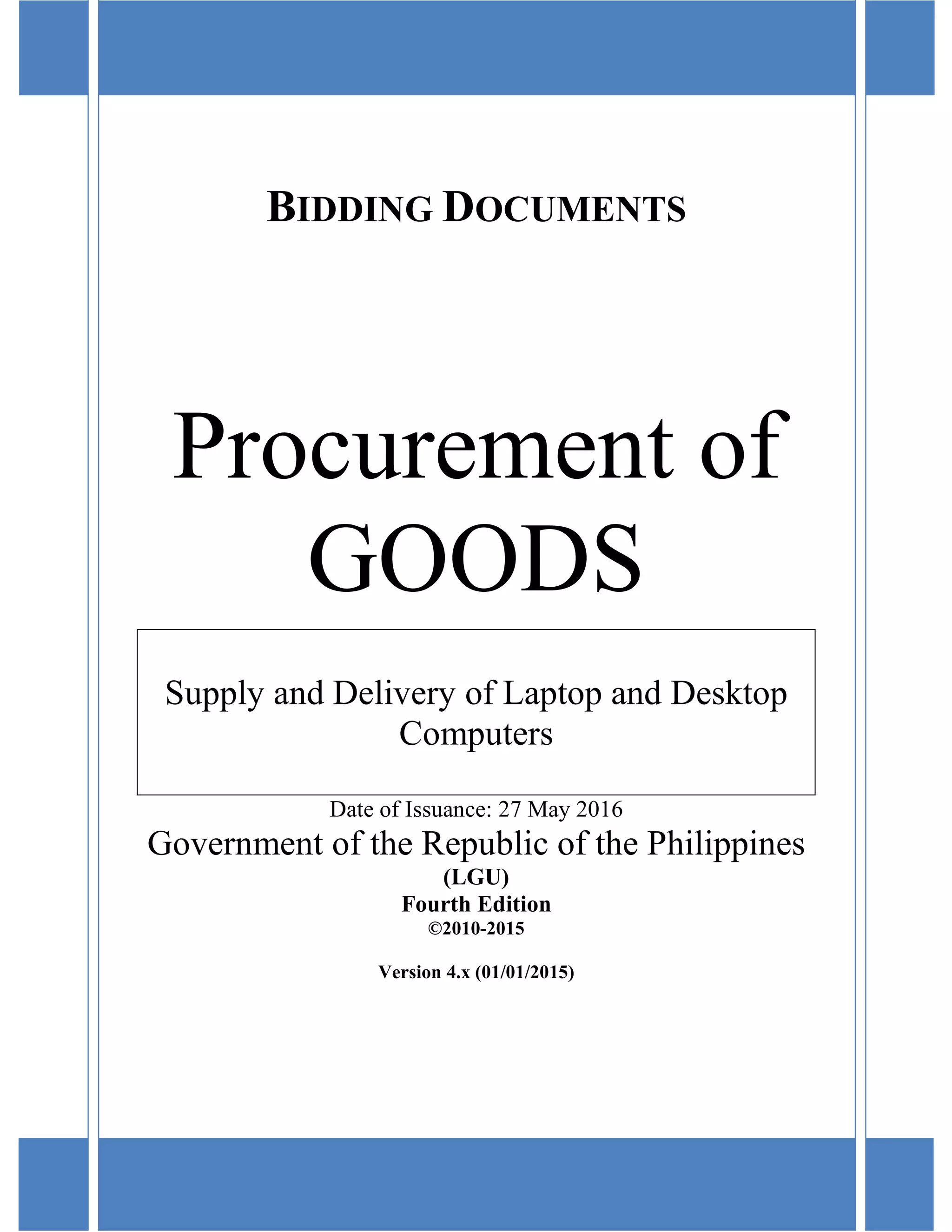 1 bidding goods (2016 05-27) | PDF