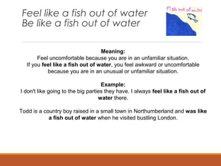 Idioms and examples | PPT