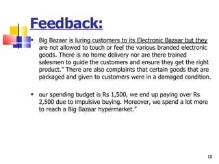 1 Big Bazaar | PPT