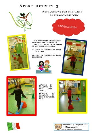 1 Big sports games Project "Let's share our games!" | PDF