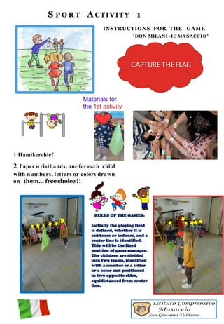 1 Big sports games Project "Let's share our games!" | PDF | Soccer | Sports