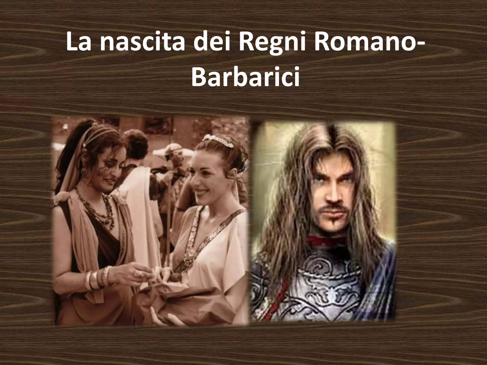 Il crollo dell’impero romano d’occidente e i regni romano-barbarici | PPTX