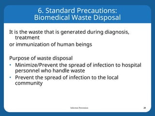 SBA Infection Prevention Practices in LR | PPT