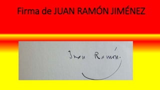 1º biografía de juan ramón jiménez | PPT