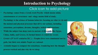 Biography of any One Psychologists - Indian Psychologist V. S ...