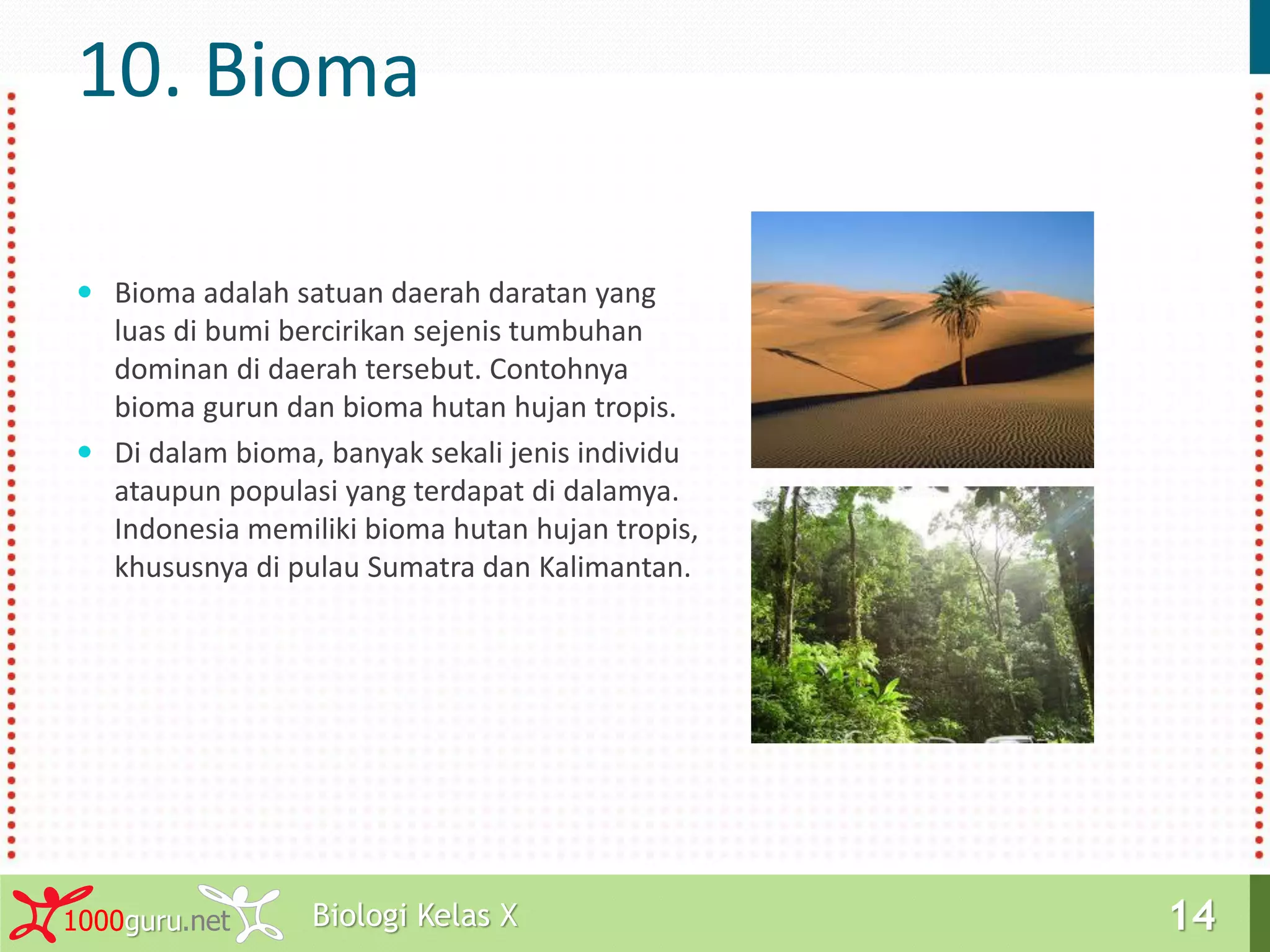 Biologi Bagi Kehidupan | PDF